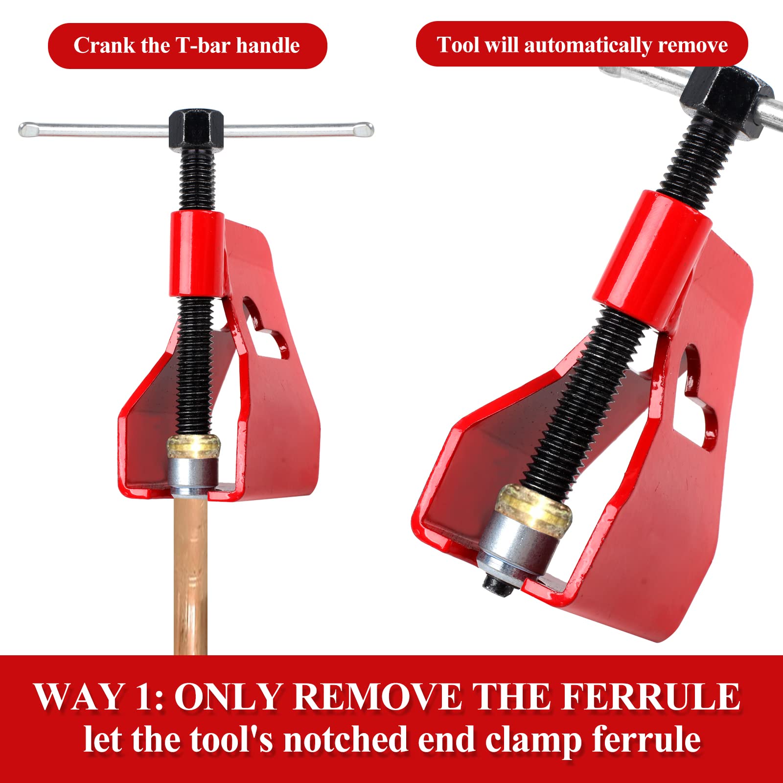 Copper Tube Pipe Puller 15/22MM COPPER PIPE SWAGE TUBE EXPANDER TOOL.