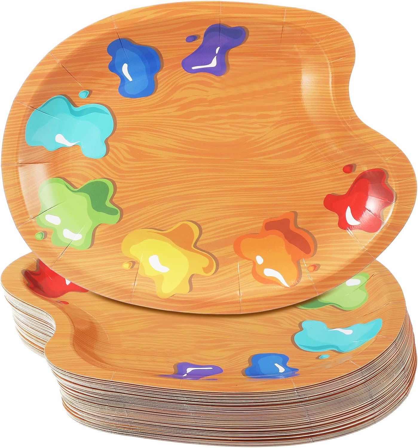 Amazon.com: Honeydak 50 Pcs Art Birthday Party Decorations Paint ...