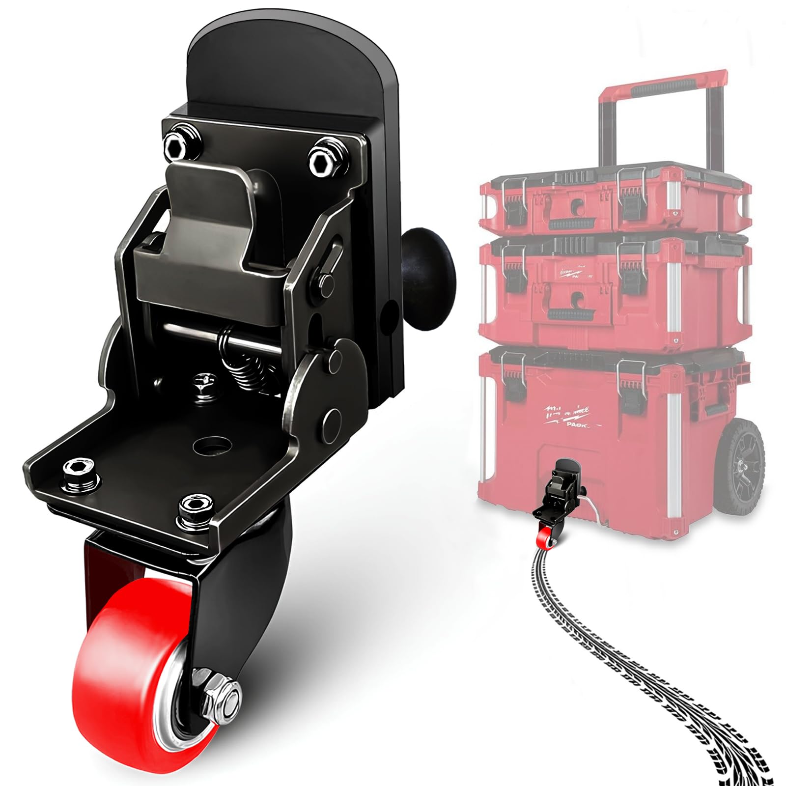 Snapklik.com : Upgraded Steel Construction Front Wheels, Heavy-Duty ...