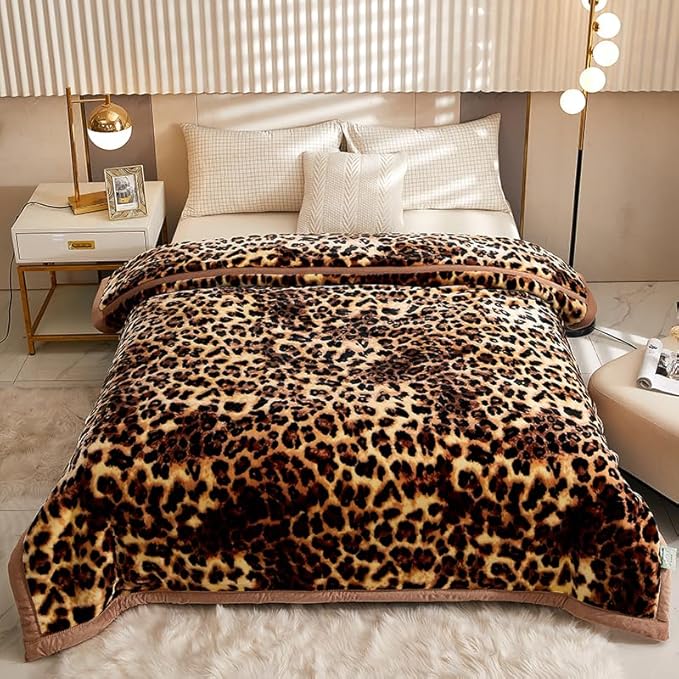 Amazon.com: Generic 6.6LB Heavy Winter Fleece Plush Blanket 71x87inch ...
