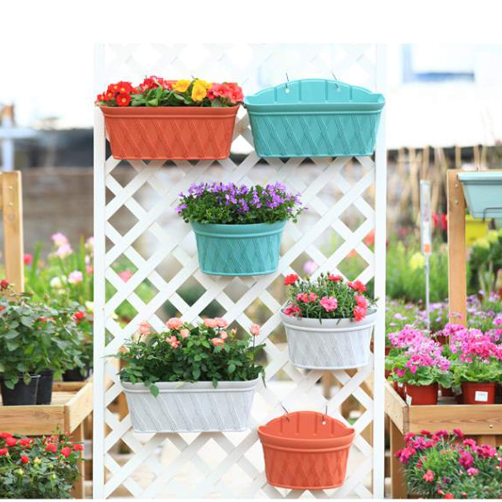 Fence Garden Containers Containers For Borders, Paths, And Edges