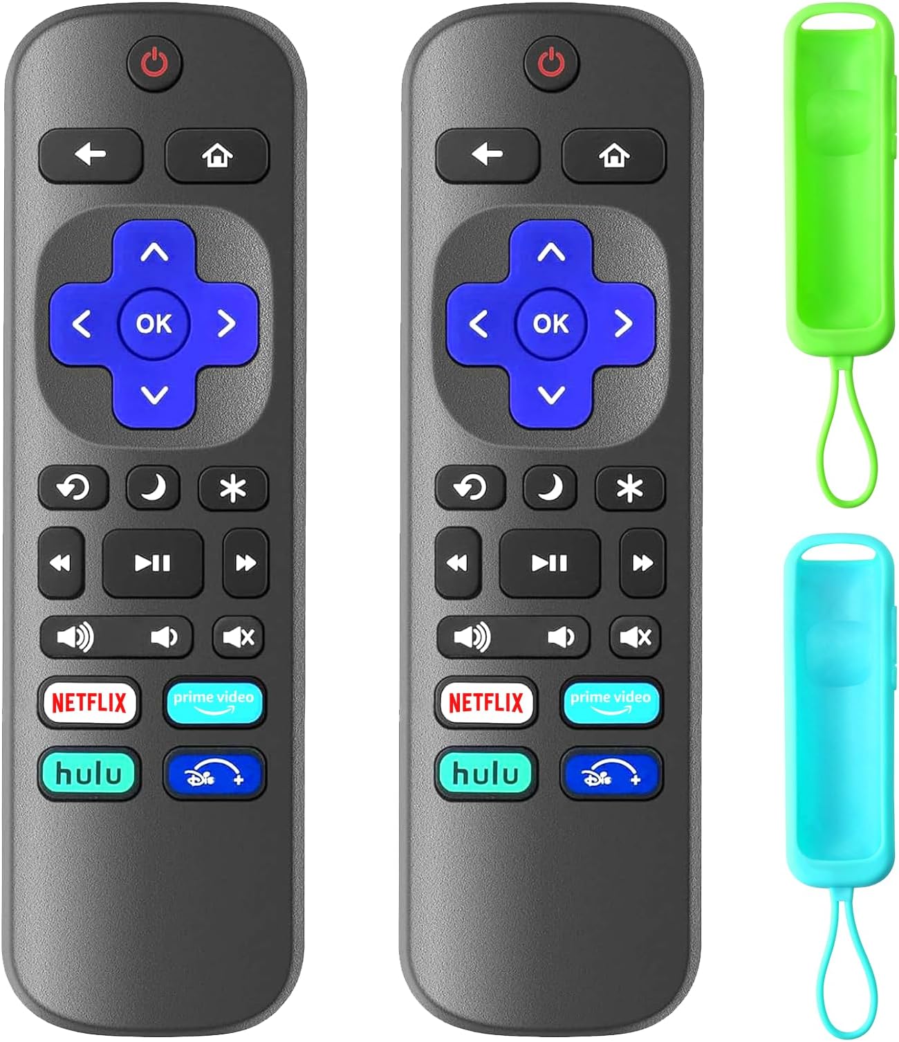 Amazon.com: [Pack of 2] Universal Replacement Backlit Remote Control ...