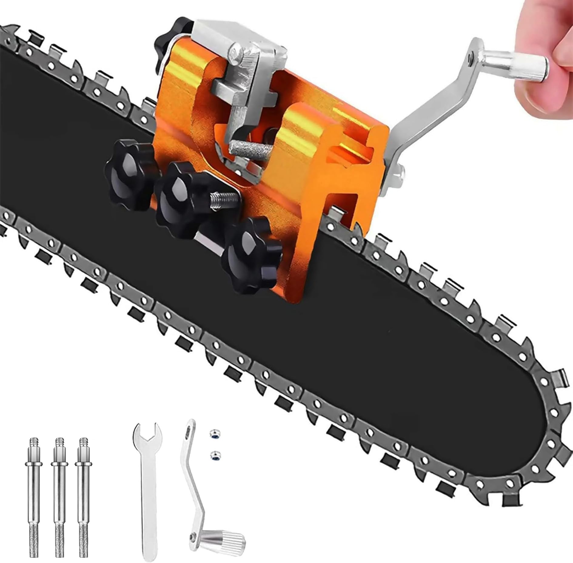 Amazon.com: Chainsaw Sharpener, Chain Saw Sharpener Tool, Chain Saw ...