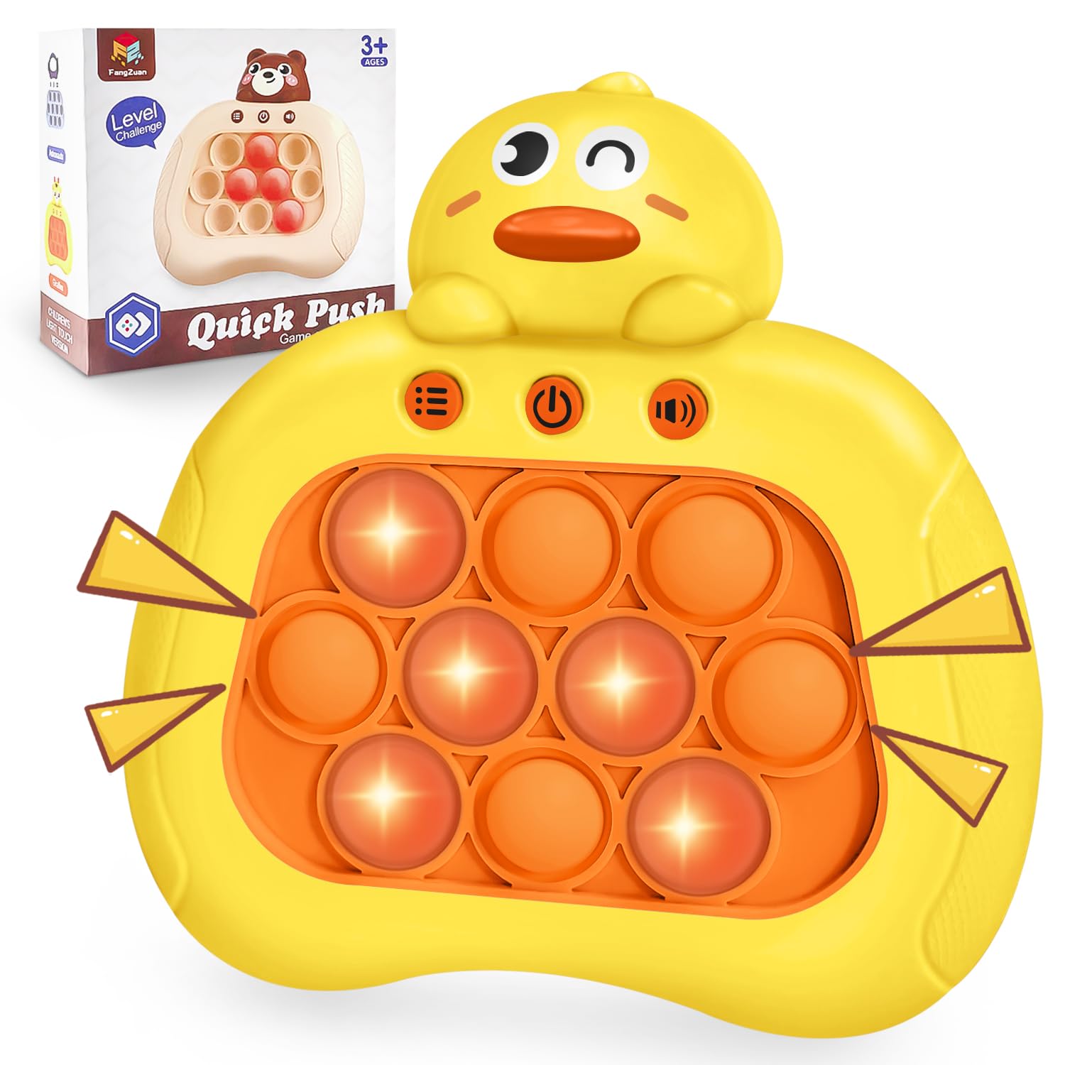 Snapklik.com : Intoypad Quick Push Pop Game Fidget Toys Pro For Kids Adults