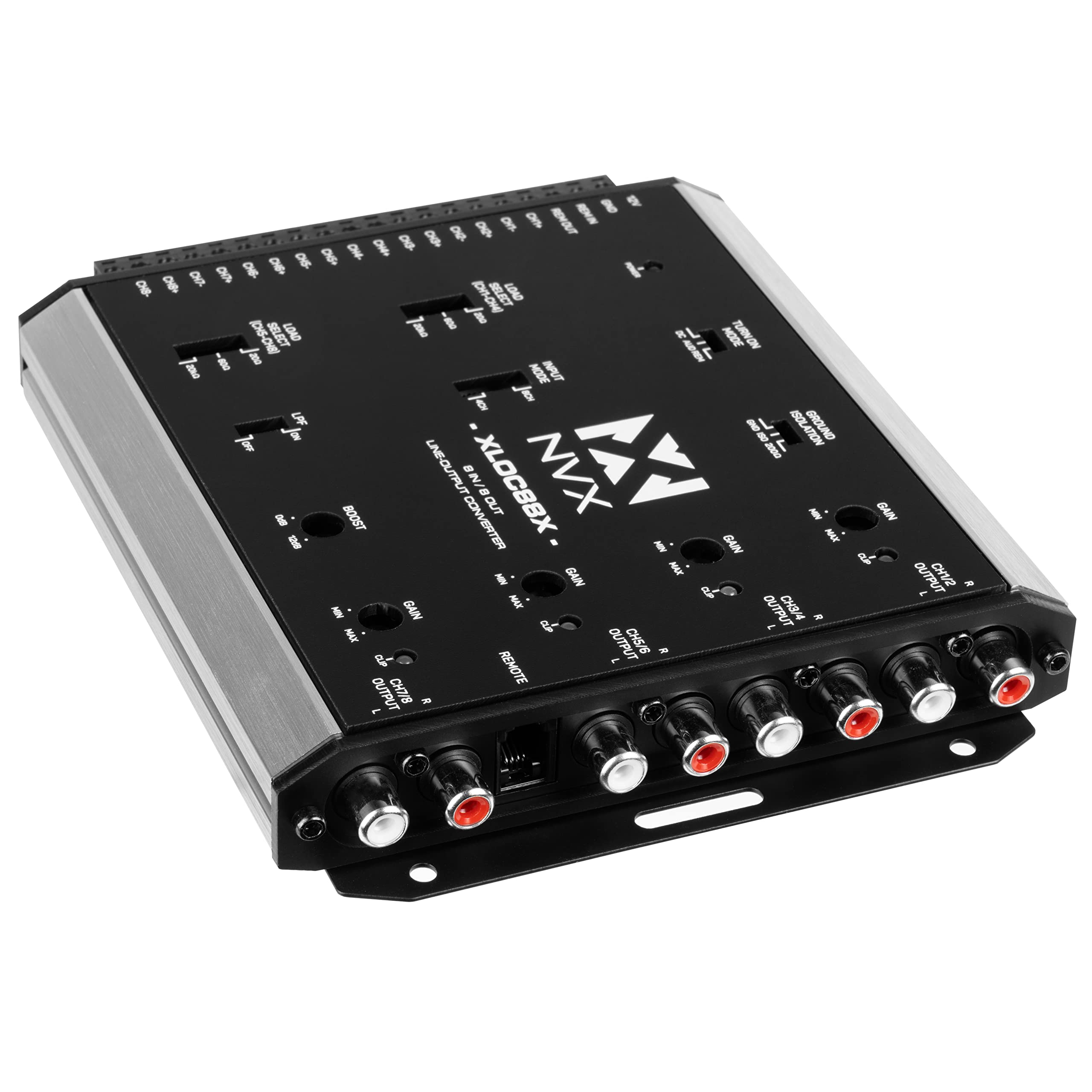 Snapklik.com : NVX XLOC88X 8 Inputs / 8 Outputs High Voltage Active Line Output Converter