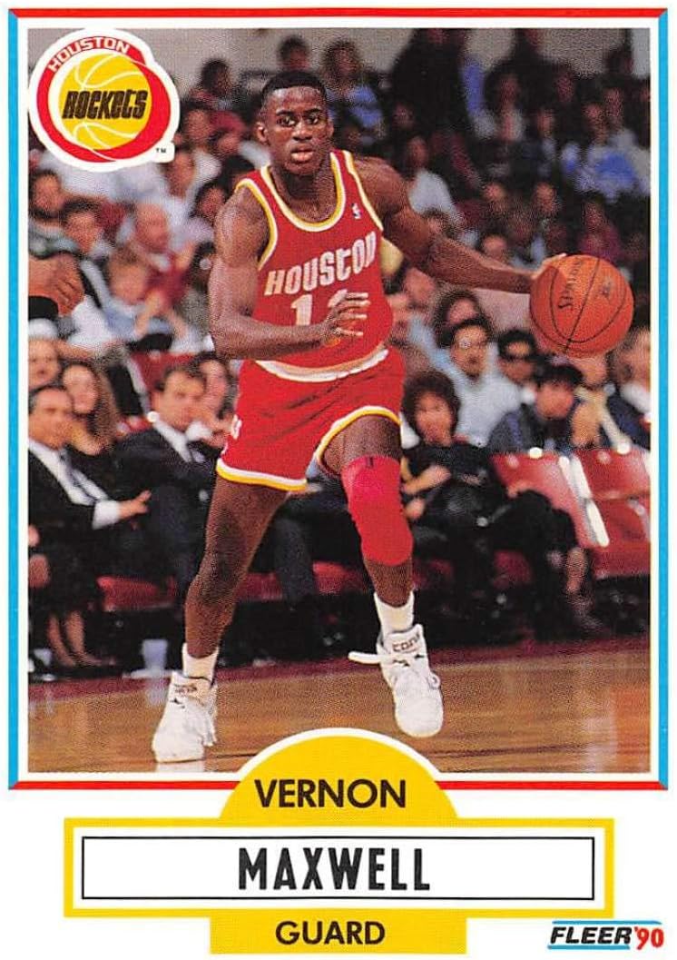 Amazon.com: 1990-91 Fleer Basketball #72 Vernon Maxwell Houston Rockets ...