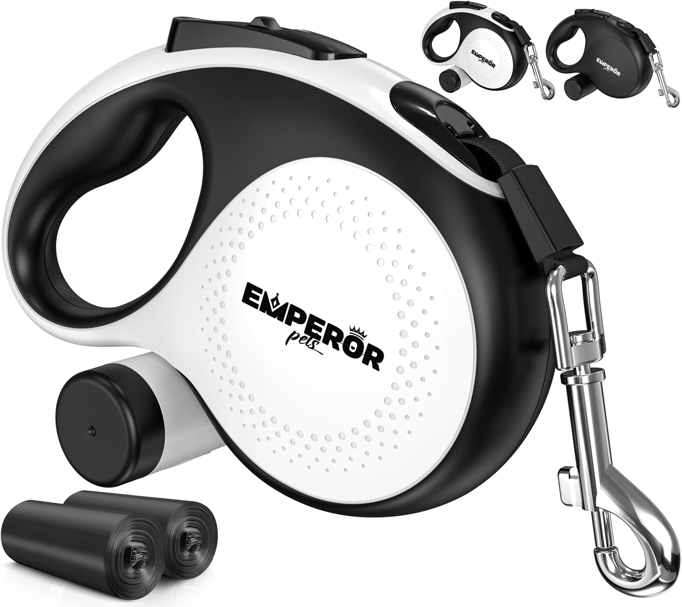 Emperor Pets 8m Retractable Dog Leash for Large Dogs - Up to 50KG, Dog ...