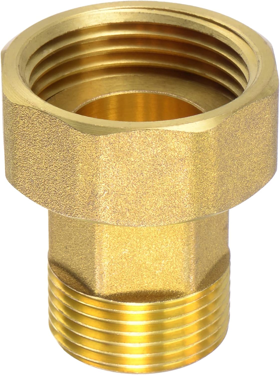 Amazon.com: M METERXITY Brass G3/4 Male to G1 Female Reducer Hex Pipe ...