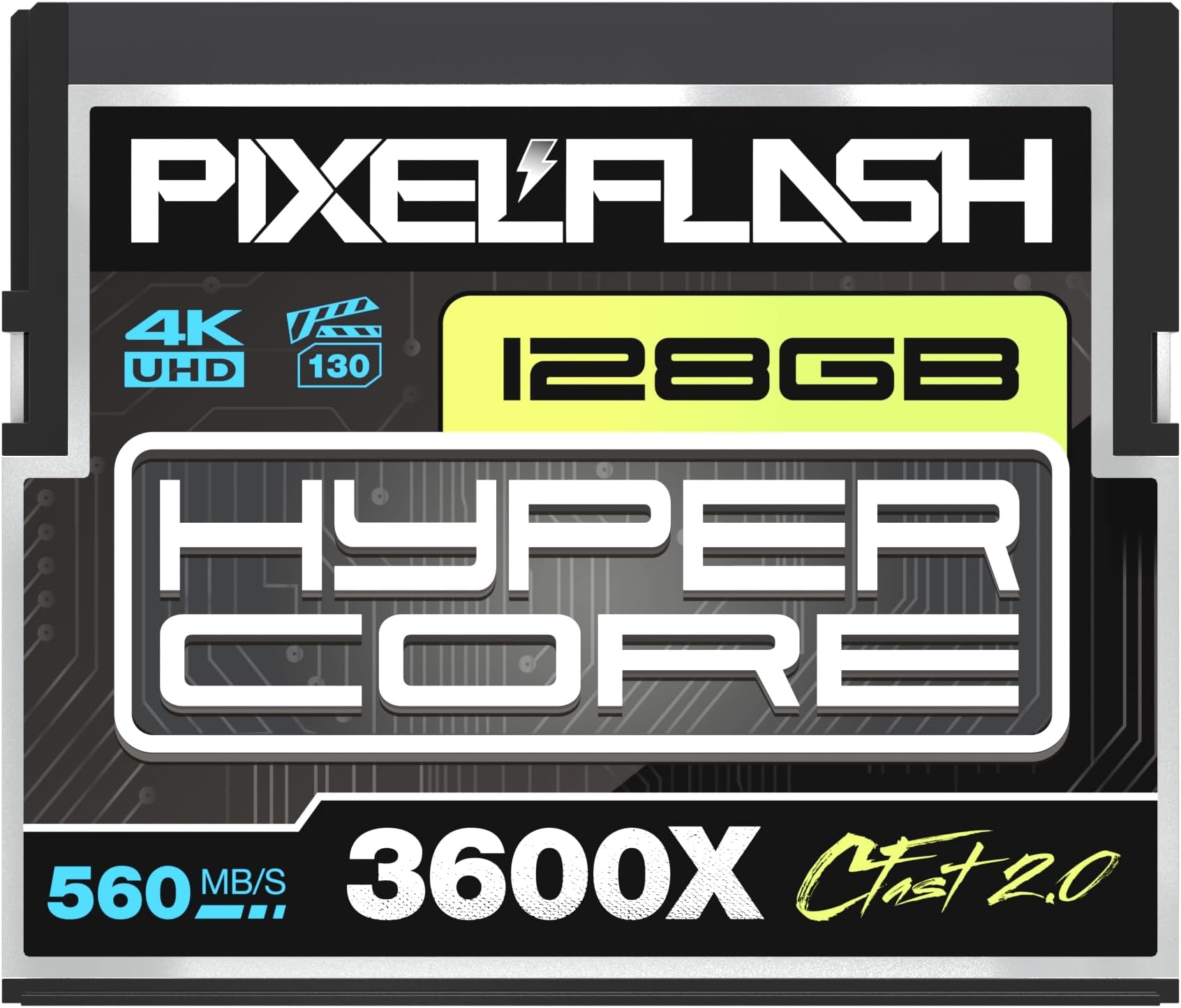 Amazon | PixelFlash HyperCore CFast 2.0 メモリーカード 3600倍速 560MB/s SATA3 ...