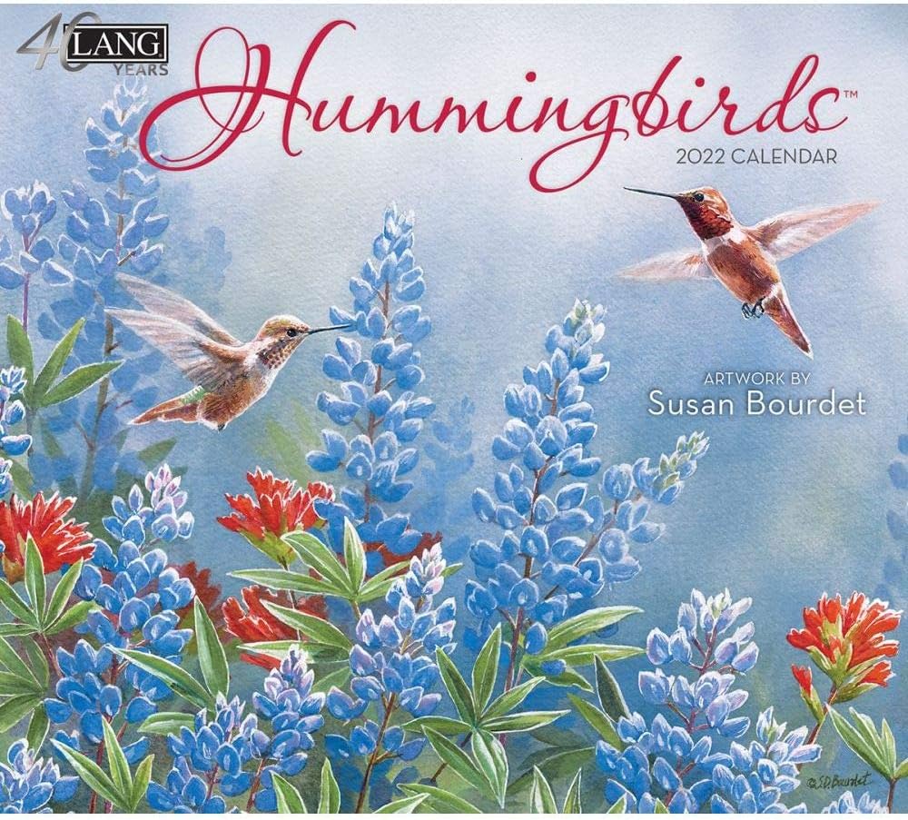 Amazon.com: Lang Companies, Hummingbirds 2022 Wall Calendar