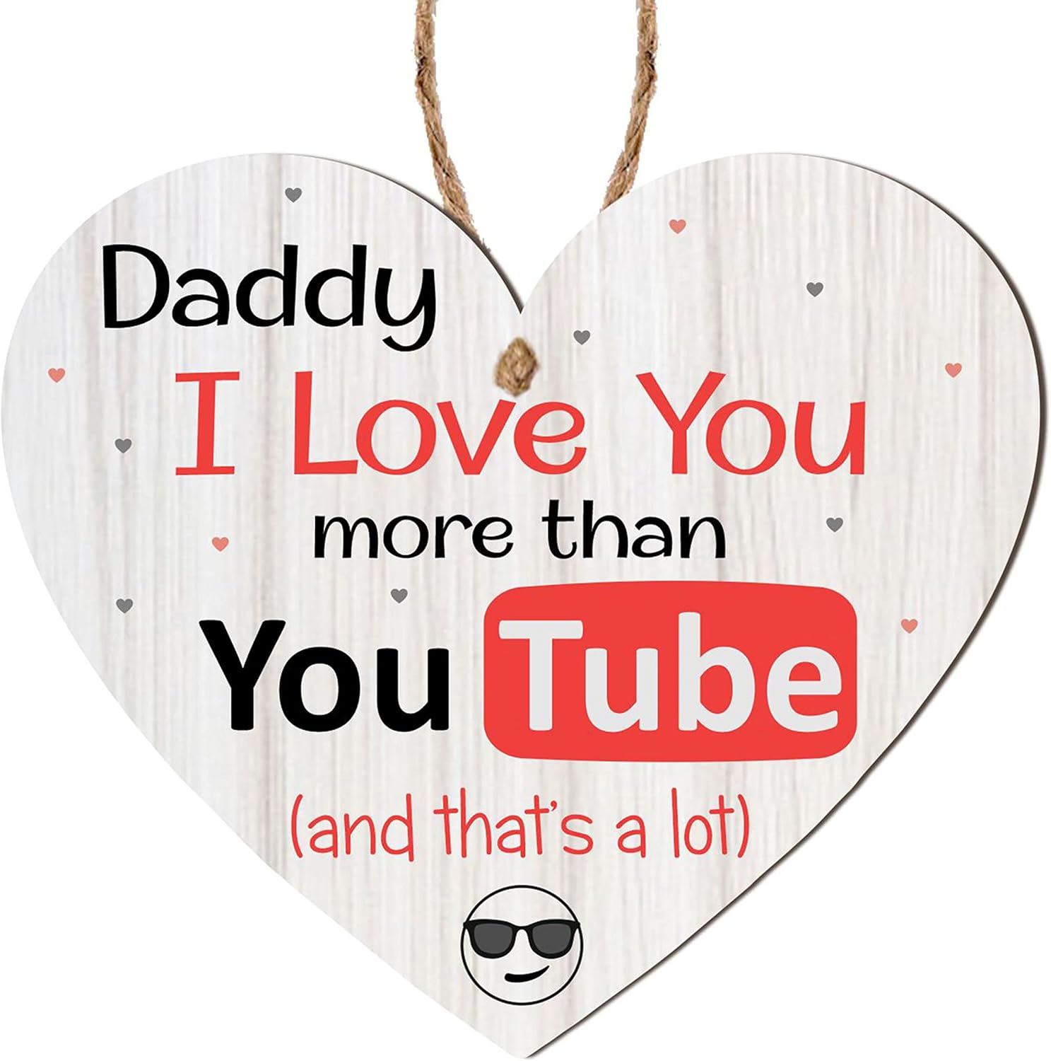 Pixie's Gifts 'Daddy I Love You More Than' Plaque - Choose from TikTok ...