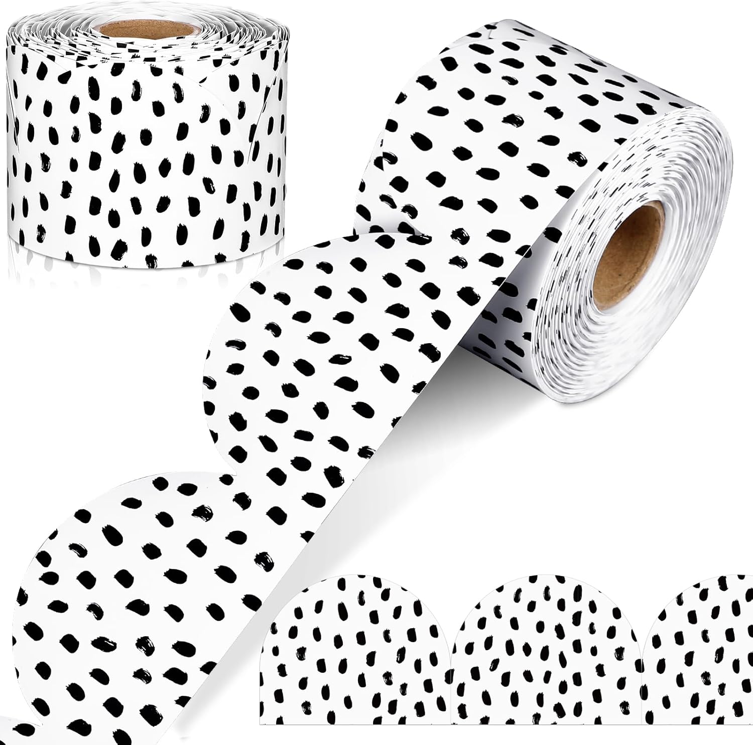 65 Feet Black and White Polka Dots Bulletin Board Philippines | Ubuy