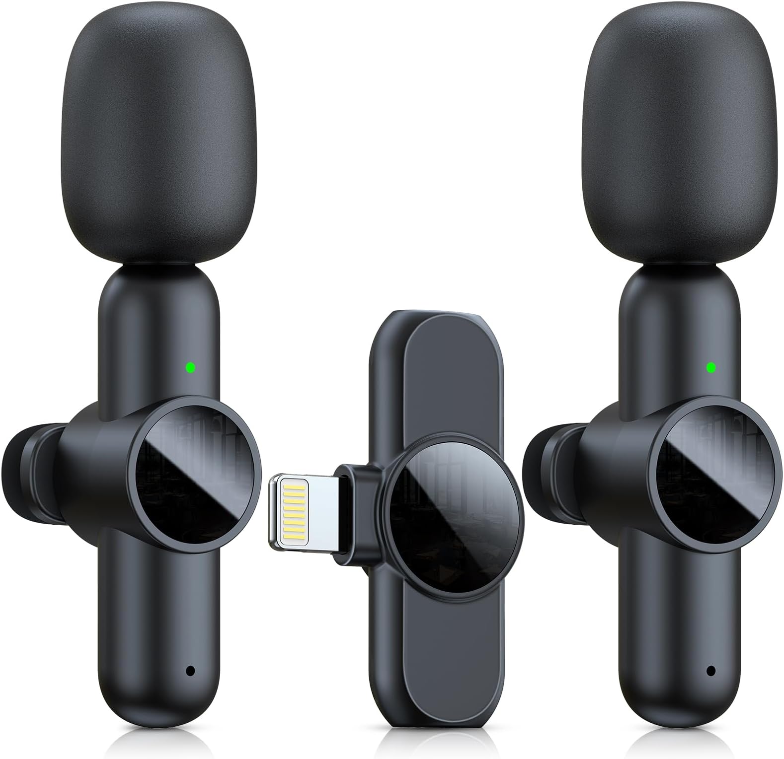 Amazon.com: Professional Wireless Lavalier Microphone for iPhone iPad ...