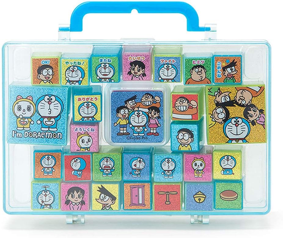 Amazon.com: Sanrio Doraemon Friend Stamp Set (I'm Doraemon) : Toys & Games