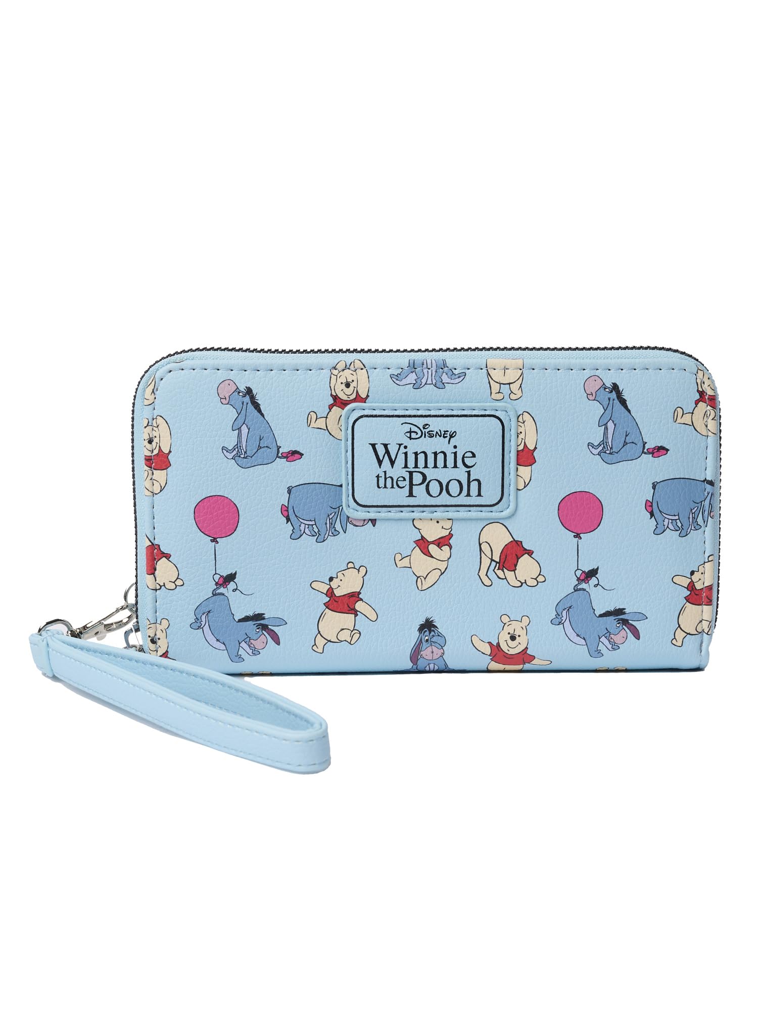 Amazon.com: Disney Wallet Wristlet Zip Clutch Faux Leather (Eeyore Pooh ...