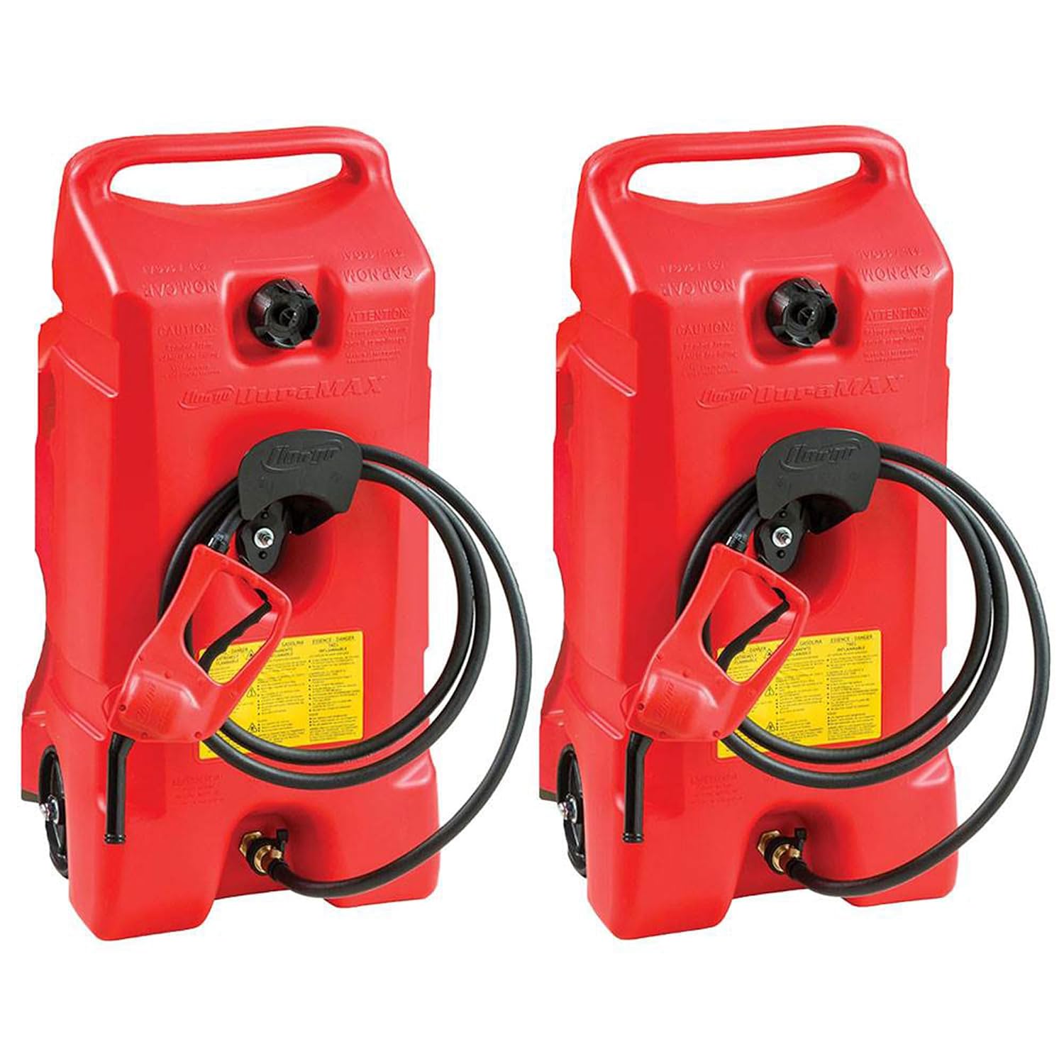 Scepter Flo N Go Duramax 14 Gallon Portable Gas Fuel Tank with Pump (2 ...