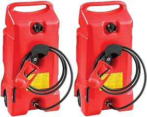 Scepter Flo N' Go Duramax 14 Gal Gas Fuel Tank Container Caddy Can ...