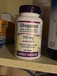 Webber Naturals Ubiquinol (100 Mg/ 100 Softgels ), 100 Count : Amazon ...