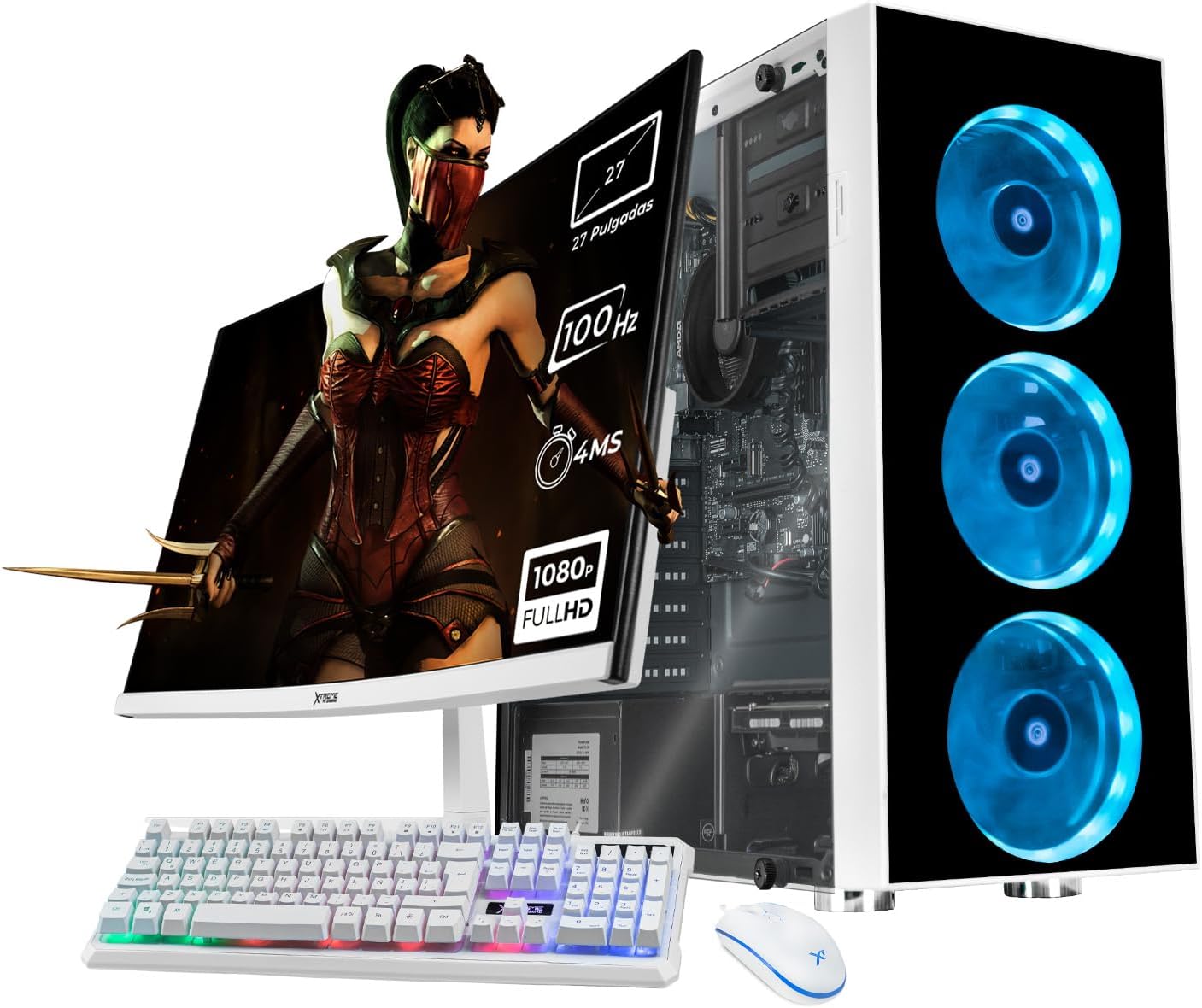 XTREME PC GAMING Geforce RTX 4060 AMD Ryzen 7 5700X 32GB SSD 1TB ...