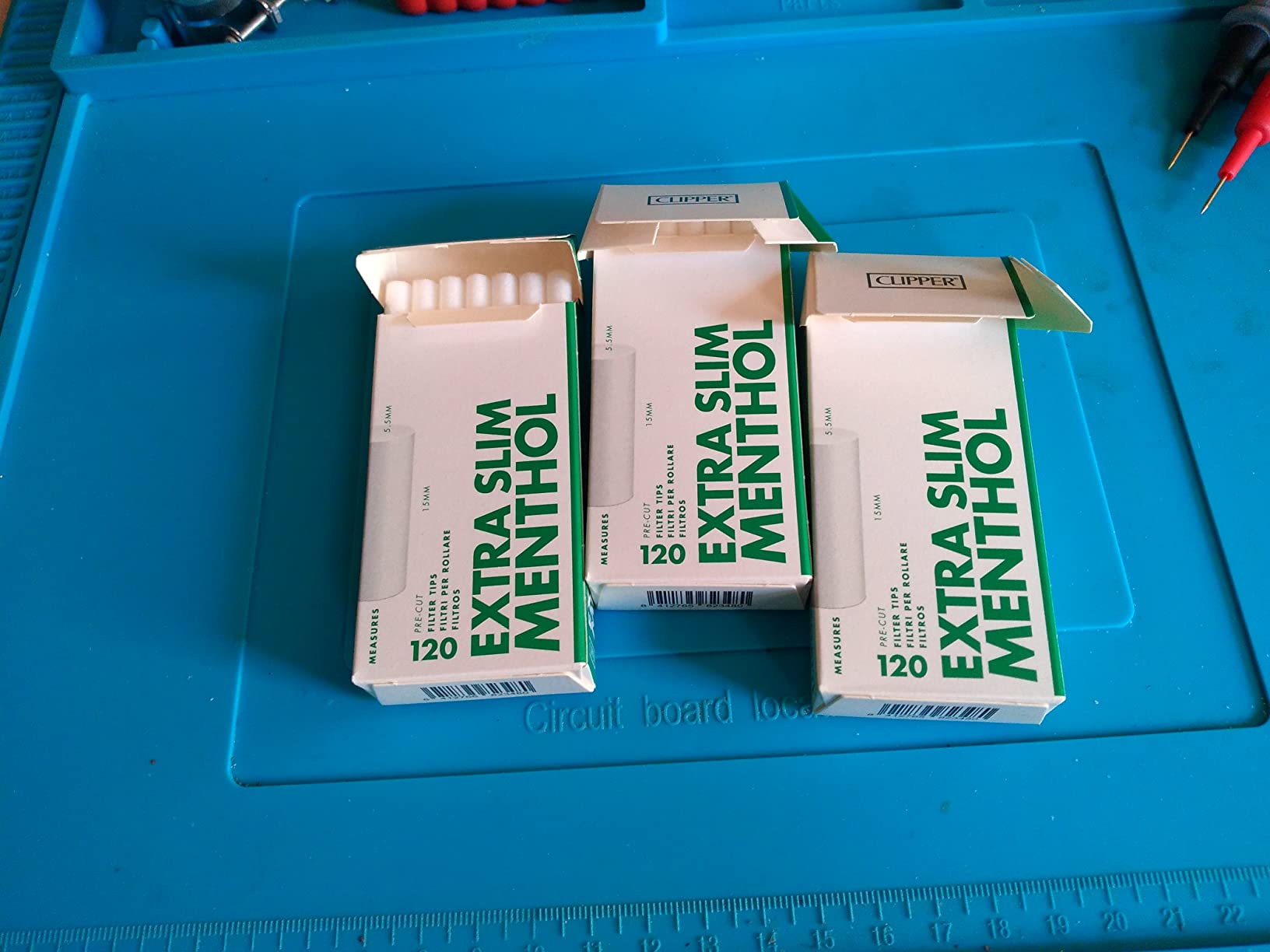 CLIPPER EXTRA SLIM MENTHOL FILTER TIPS 20 PACKS : Amazon.co.uk: Health ...