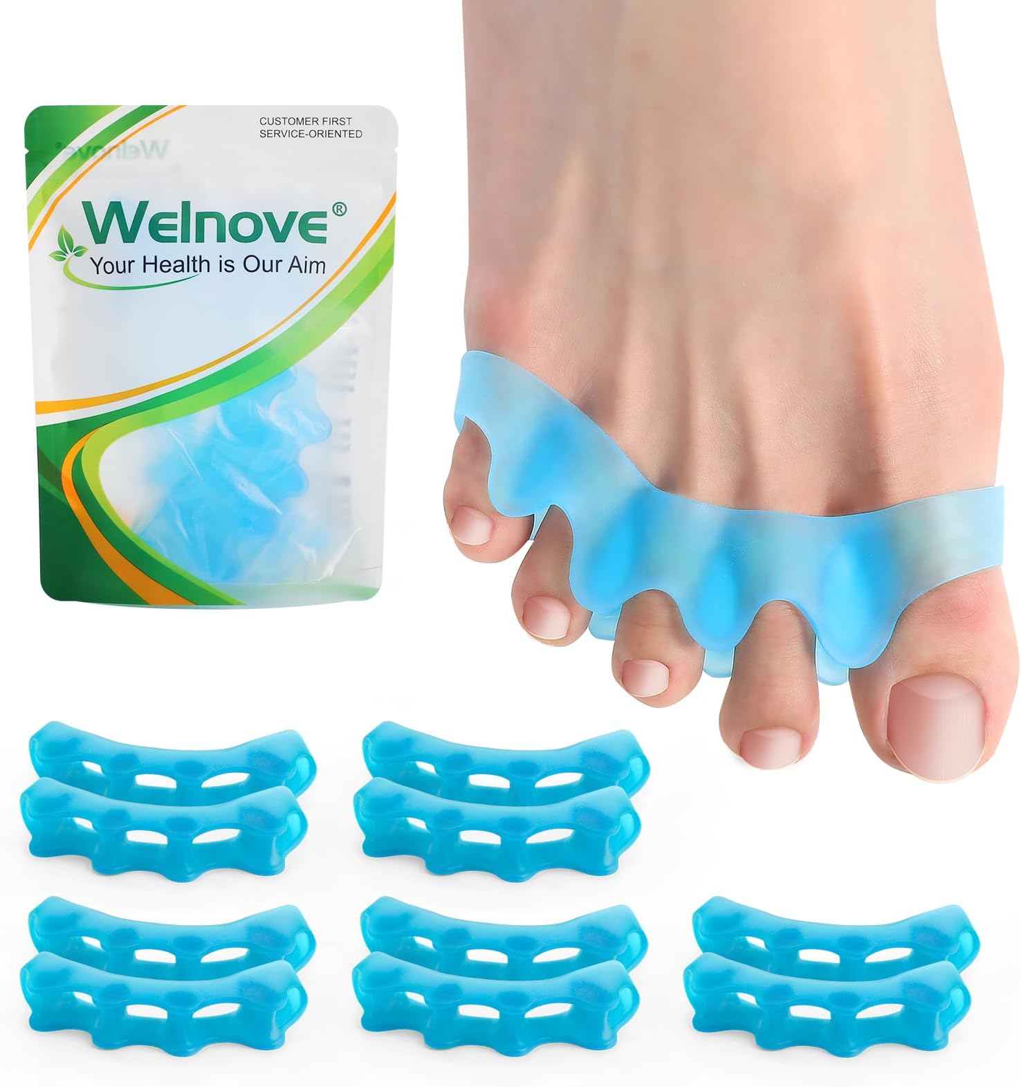 Amazon.com : BYEBUNS Toe Spacers - Toe Separators for Bunions, Correct ...