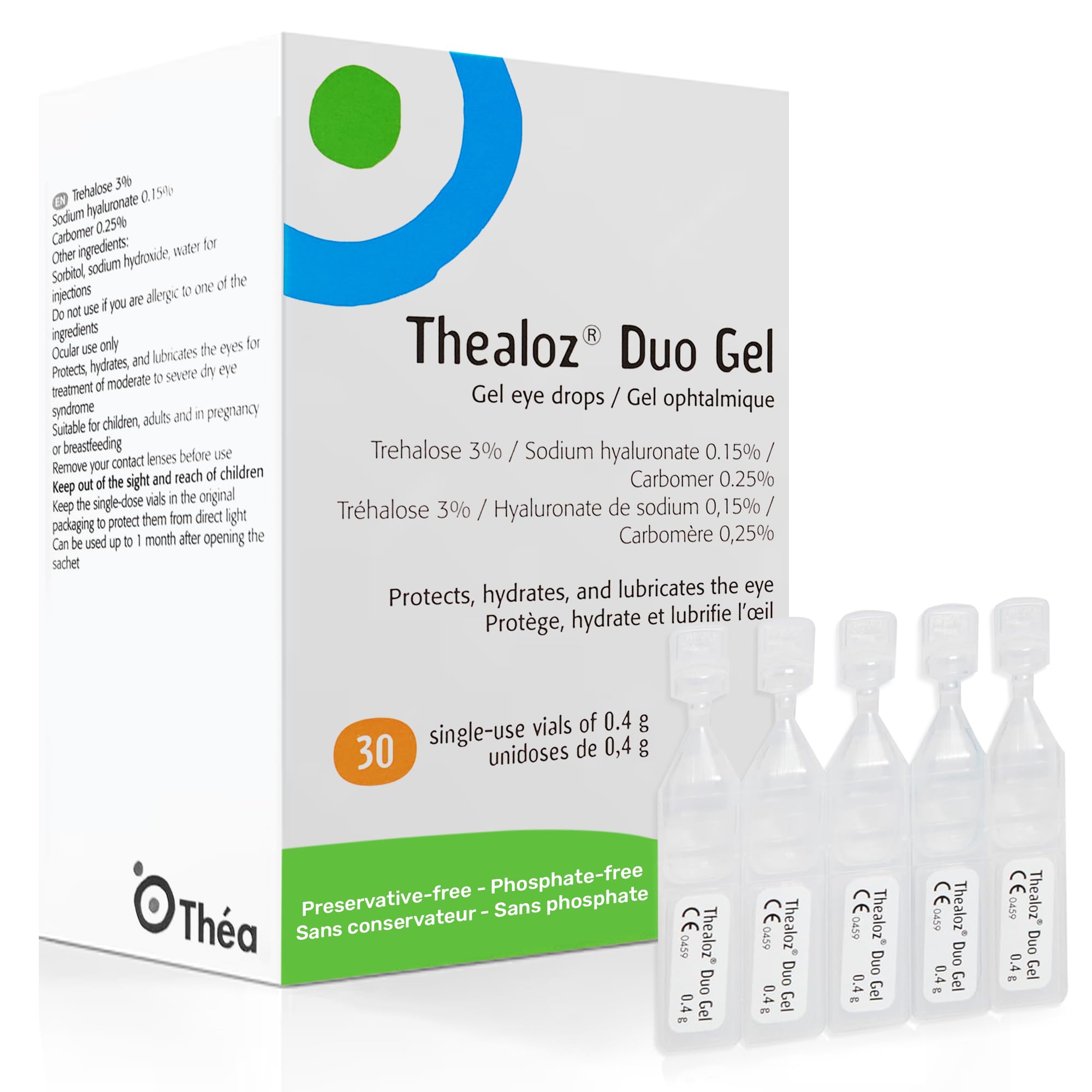 Thealoz Duo Gel - Clinically Proven Hydration for Dry Eyes w ...