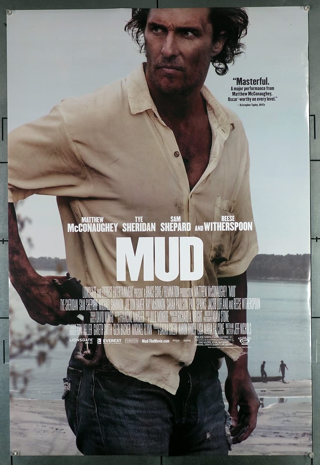 Mud Movie Poster Sky Above And Mud Beneath Original 1961 French Grande