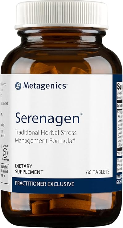 Amazon.com: Metagenics Serenagen, Traditional Herbal Stress Management ...
