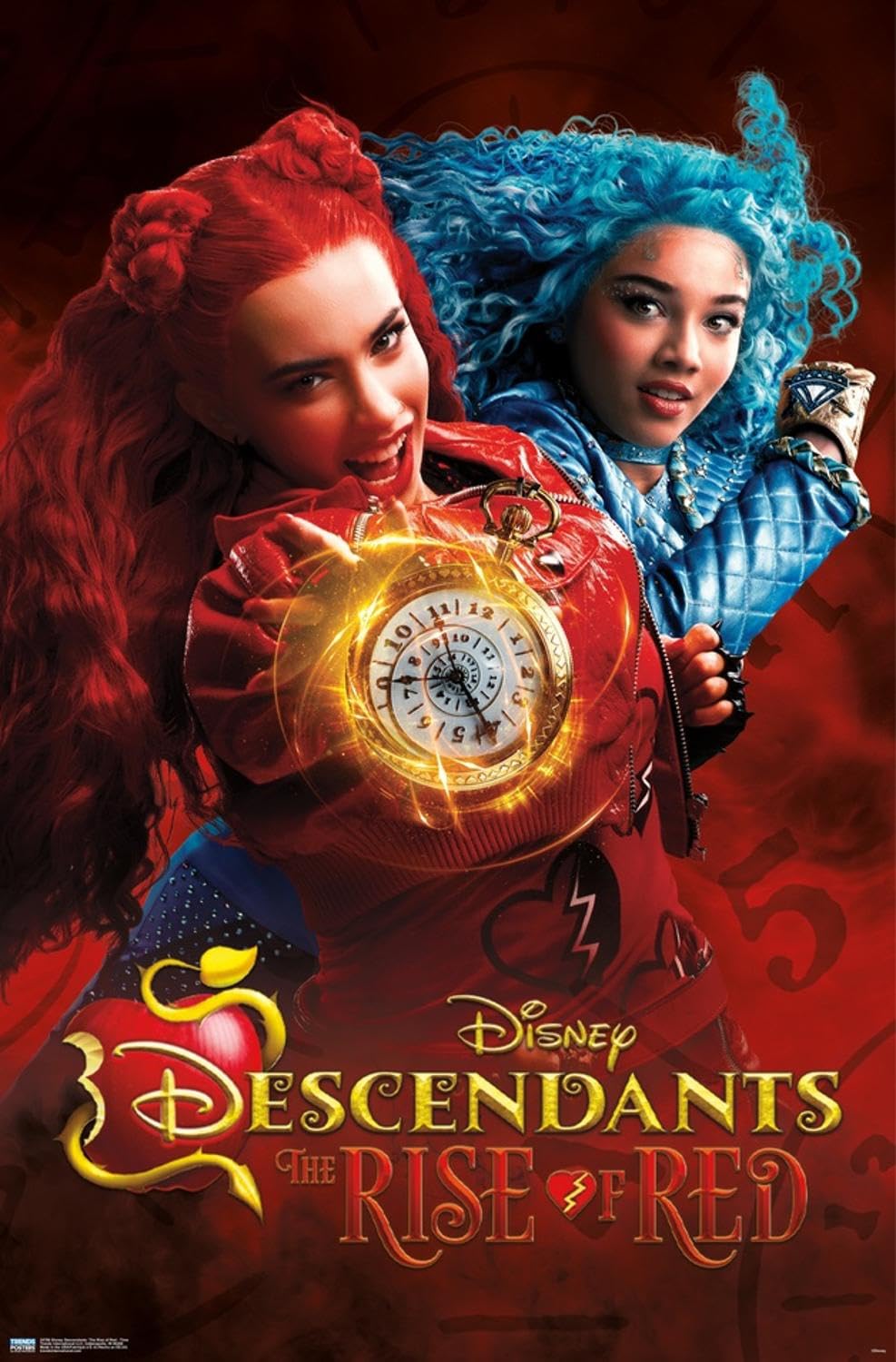 Amazon.com: Trends International Disney Descendants: The Rise of Red ...