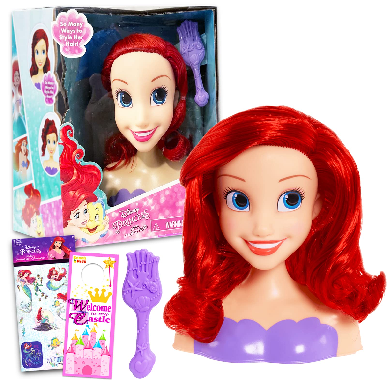 Ariel In Her Hair With Flower
