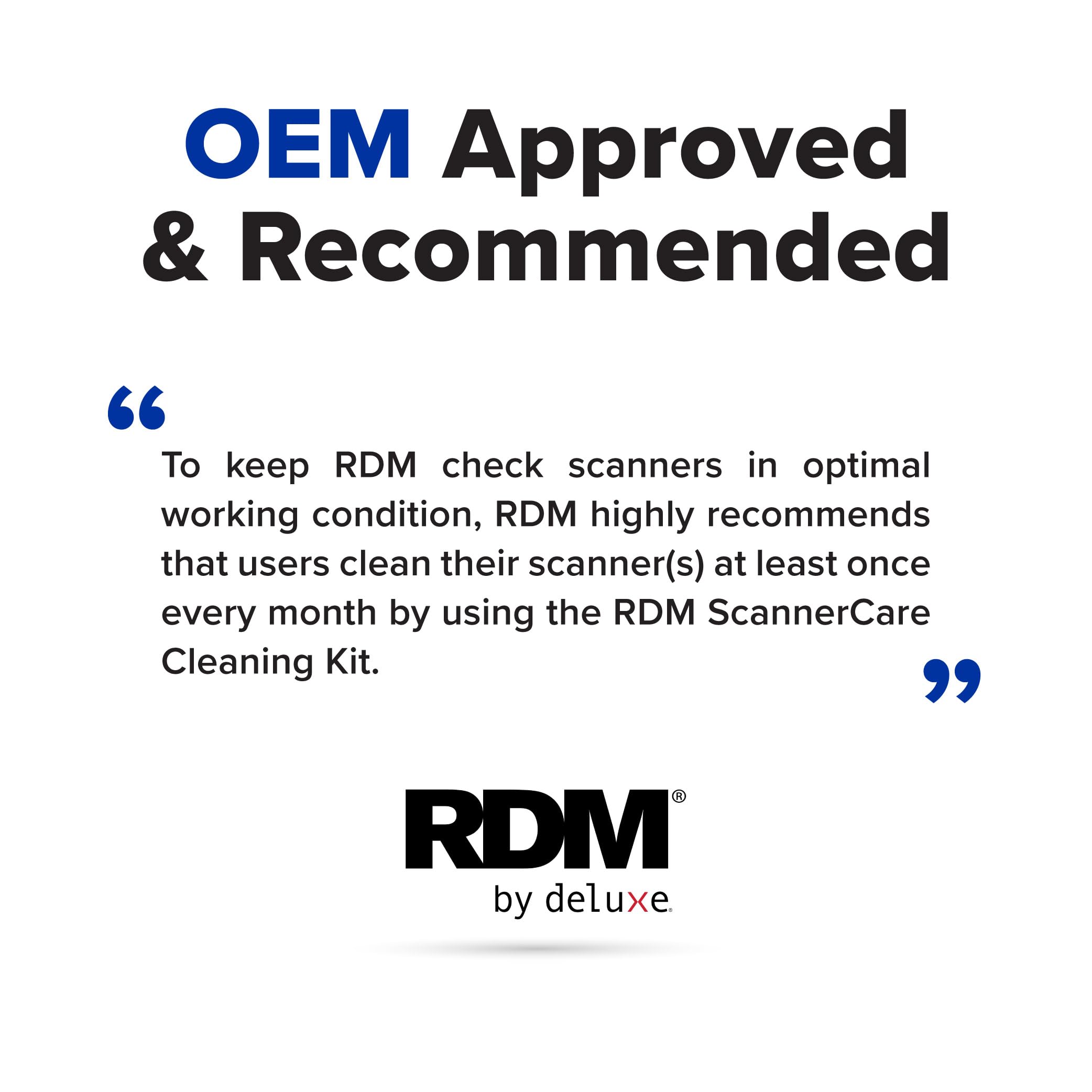Snapklik.com : KICTeam - ScannerCare Cleaning Kit For RDM Check Scanner ...