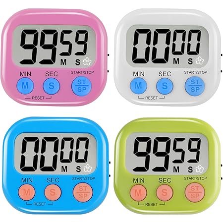 Amazon.com: 6 Pack Multi-Function Electronic Timer - Magnetic Digital ...