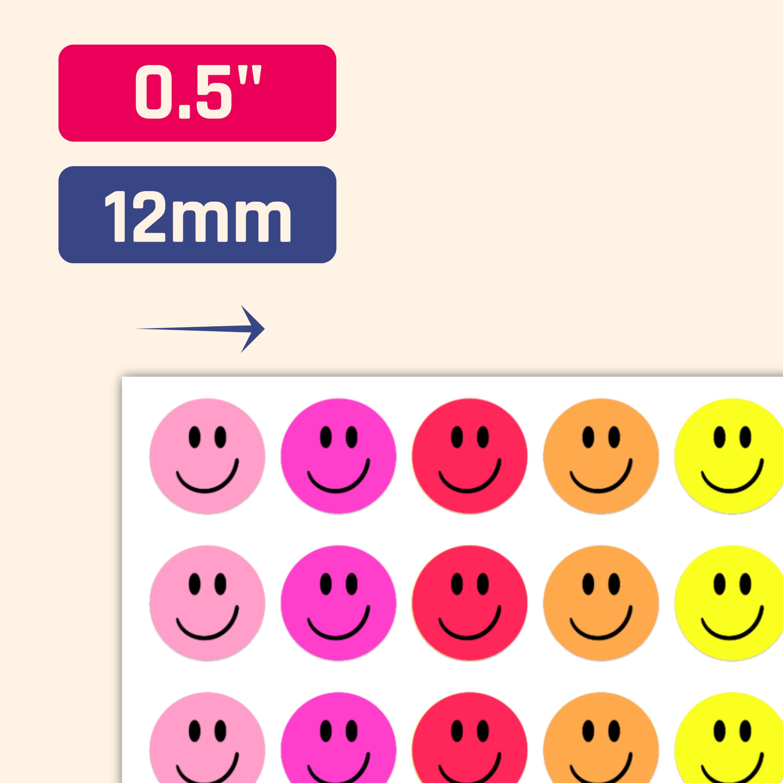 Smiley Stickers For Kids