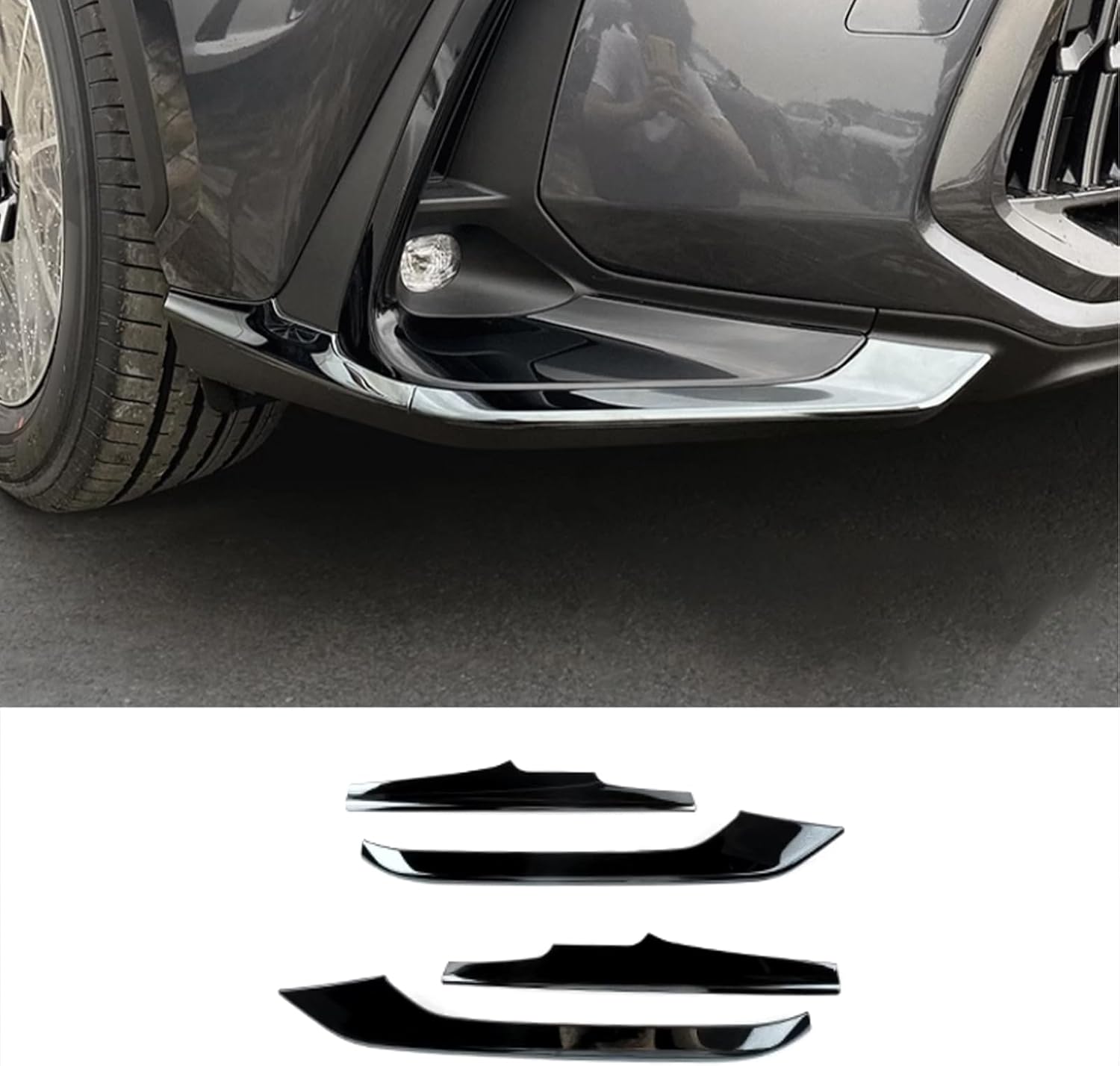 Amazon.com: JIEOSDIN Car Accessories Front Bumper Corner Protection ...