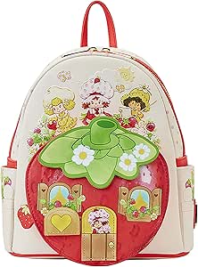 Amazon.com | Loungefly LF STRAWBERRY SHORTCAKE STRAWBERRY HOUSE MINI ...