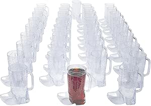 Amazon.com | Fun Express Cowboy Boot Mug Set – 17 Oz BPA - Free Plastic ...