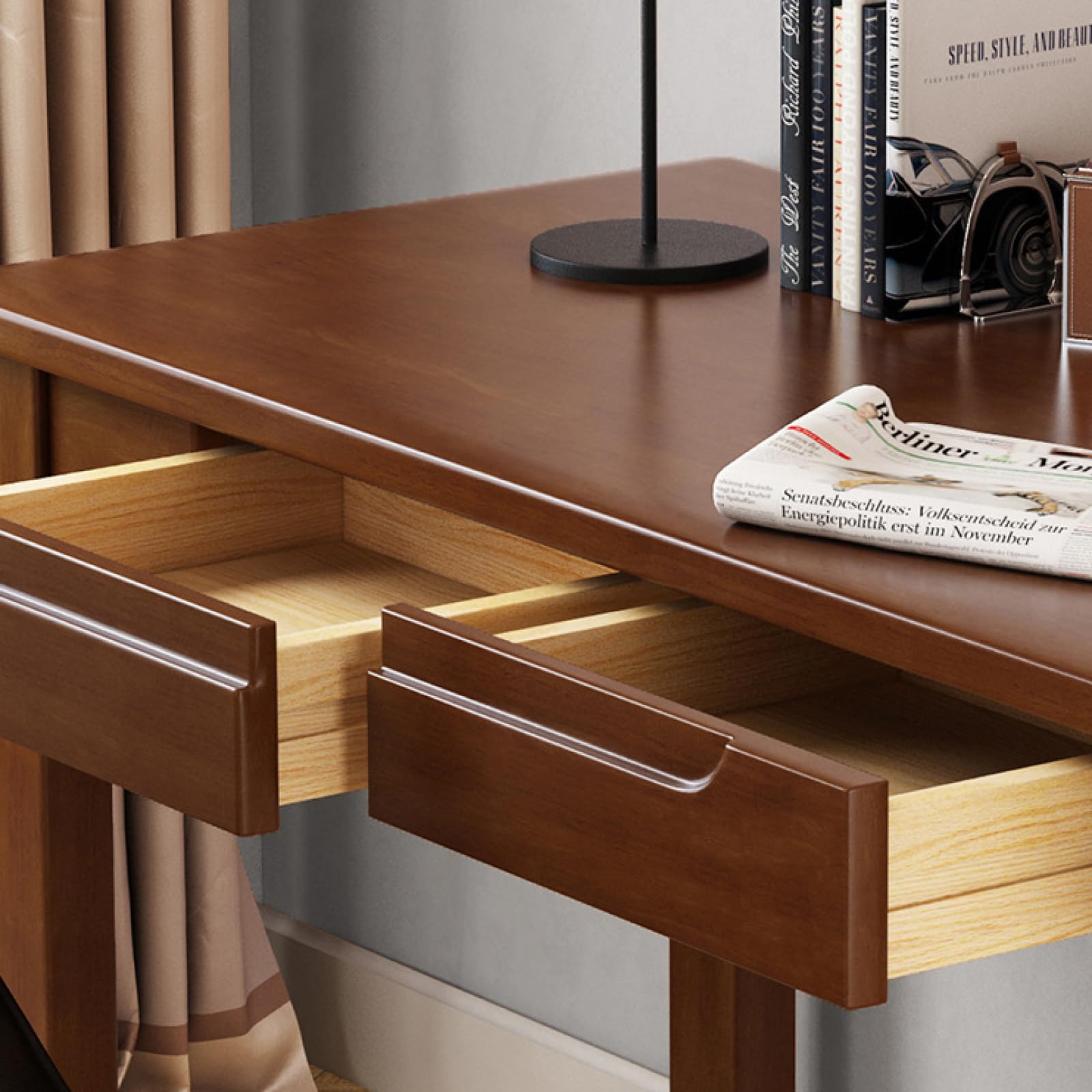 Modern Wood Office Desk Sold Buy Hoop Office Desk Oak By RJ Living