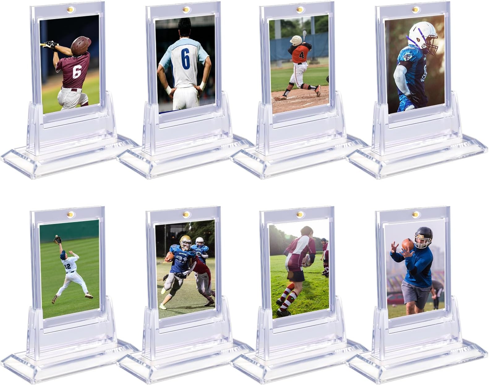 Amazon.com: 12PCS Magnetic Card Holders for Trading Cards, Card ...