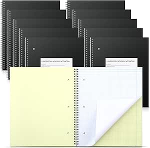 Amazon.com : Dunzoom 10 Pcs Carbonless Lab Notebooks Carbonless Copy ...