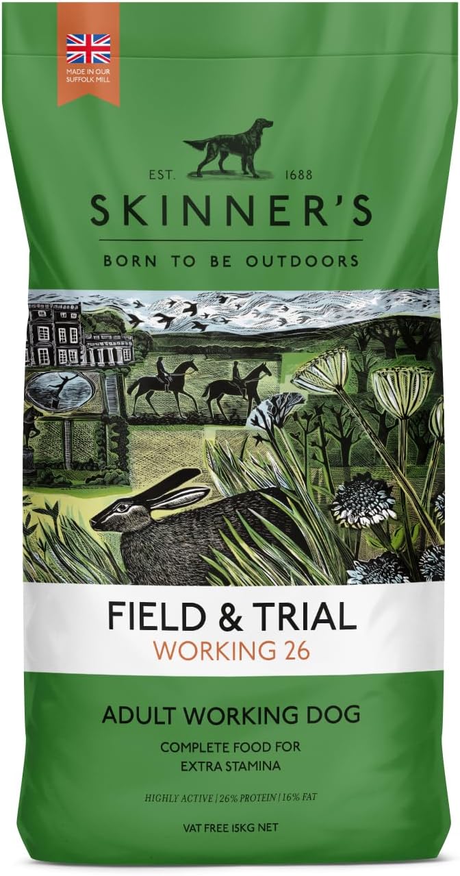 Skinner’s Field & Trial Working 26 – Complete Dry Adult Dog Food, For ...