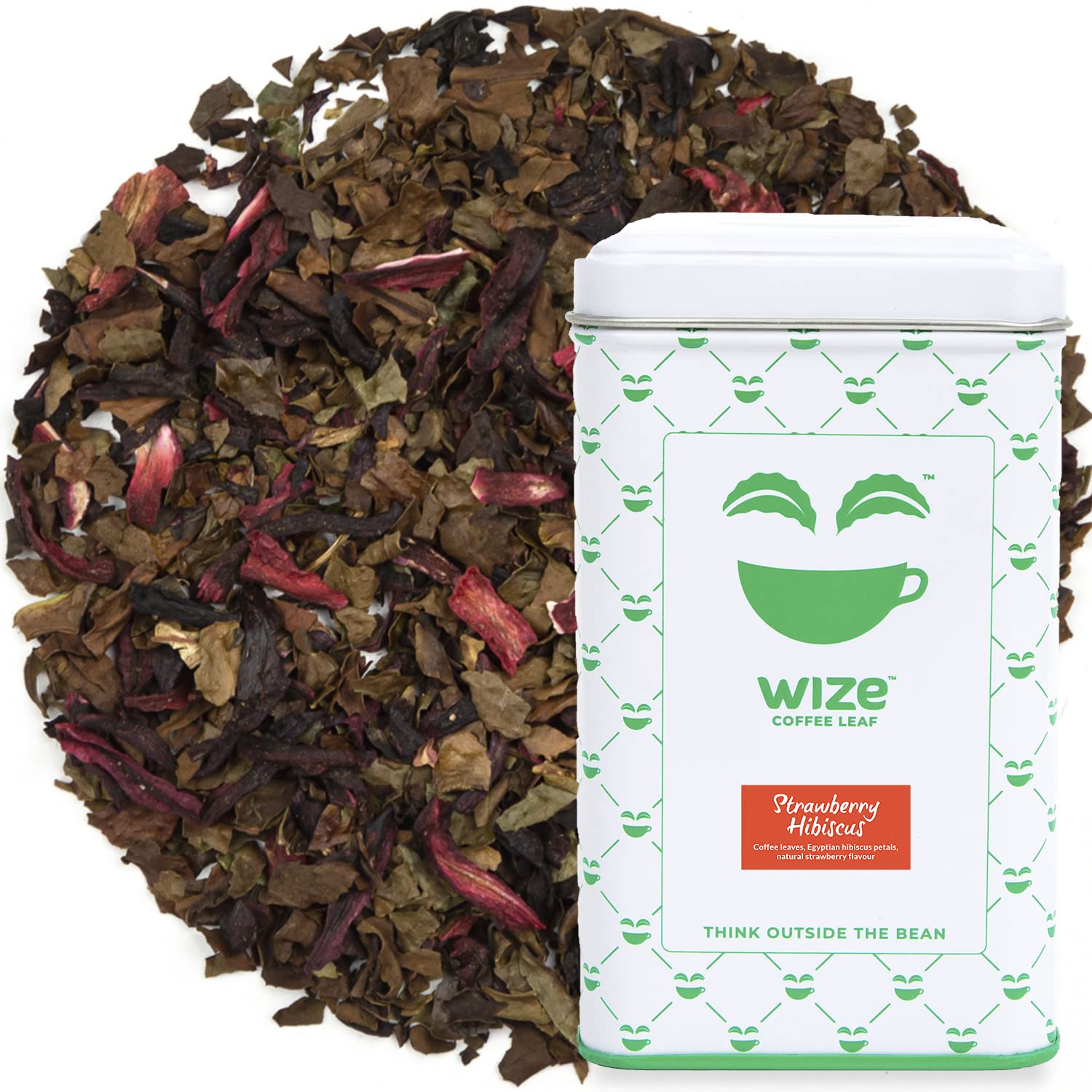 Amazon.com : Wize Loose Coffee Leaf Teas, Low Caffeine Unsweetened Zero ...