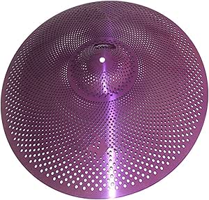 Amazon.com - SHUNTIAN Purple Low Volume Cymbal Sets 14'' HiHat+16 ...