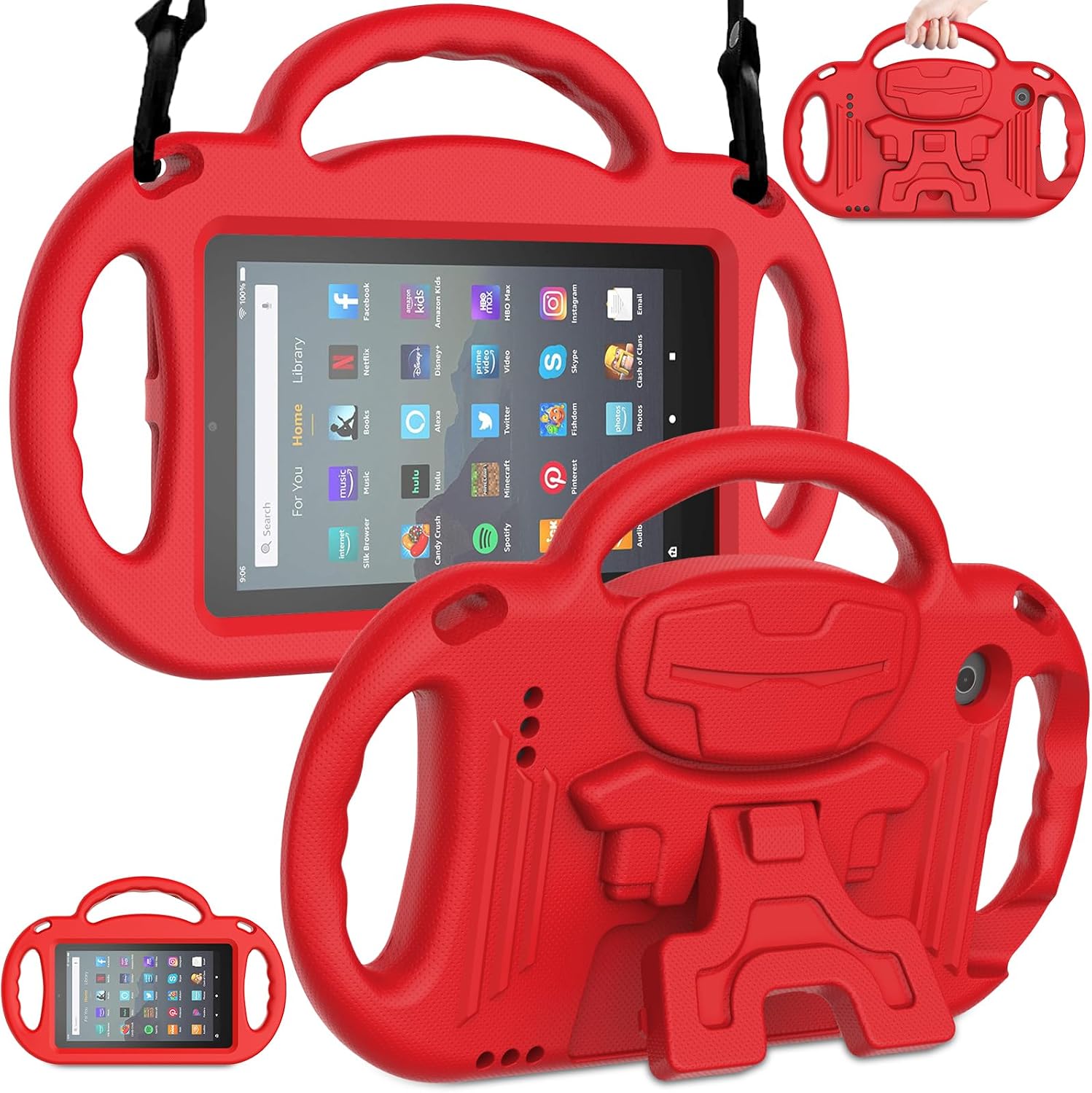 Amazon.com: LTROP Kids Case for 7 Inch Tablet 2019/2017 - Light Weight ...