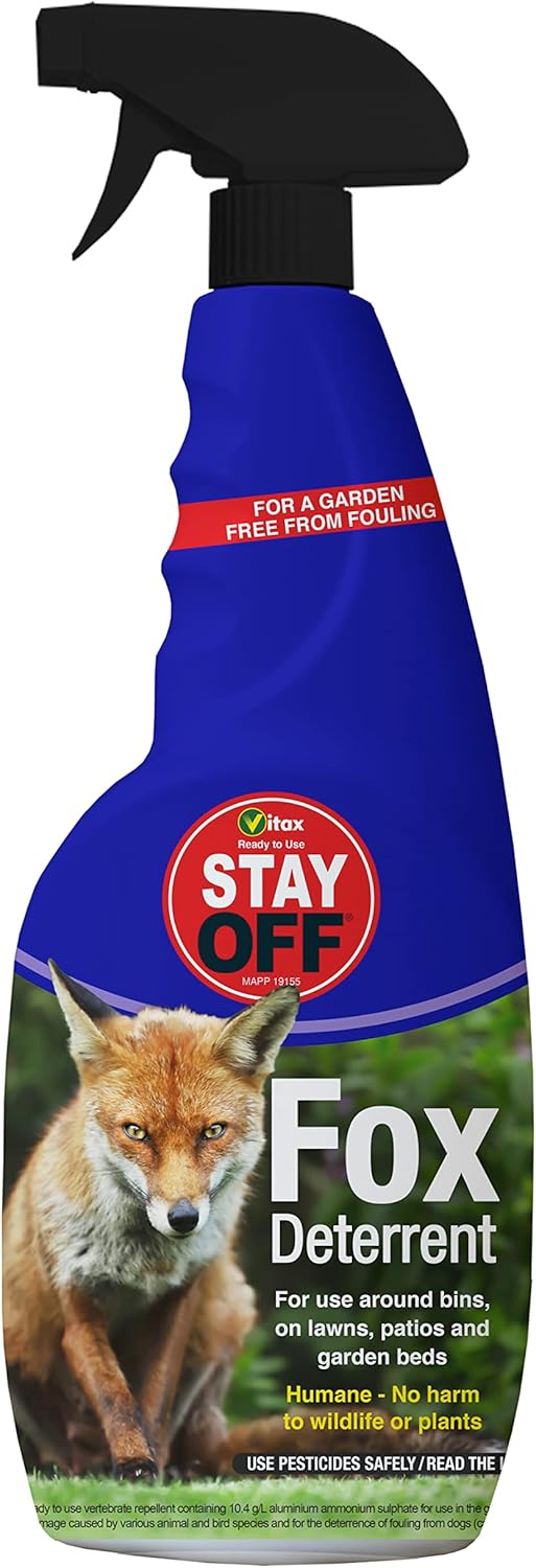 Stay Off Fox Deterrent 750ML : Amazon.co.uk: Garden
