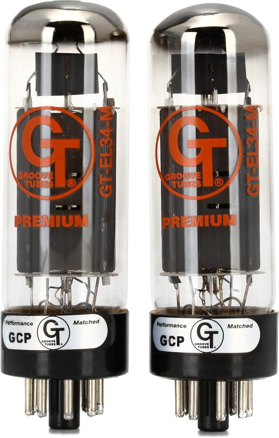 Amazon.com: Fender 5550113557 Groove Tubes GT-EL34-M Medium Duet ...