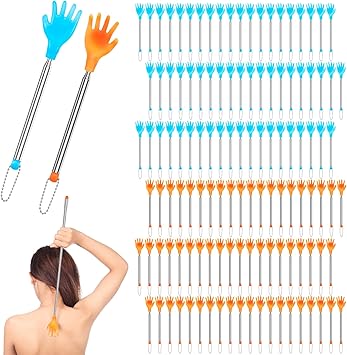 Amazon.com: Tioncy 100 Pcs Extendable Back Scratcher Bulk Hand Shaped ...