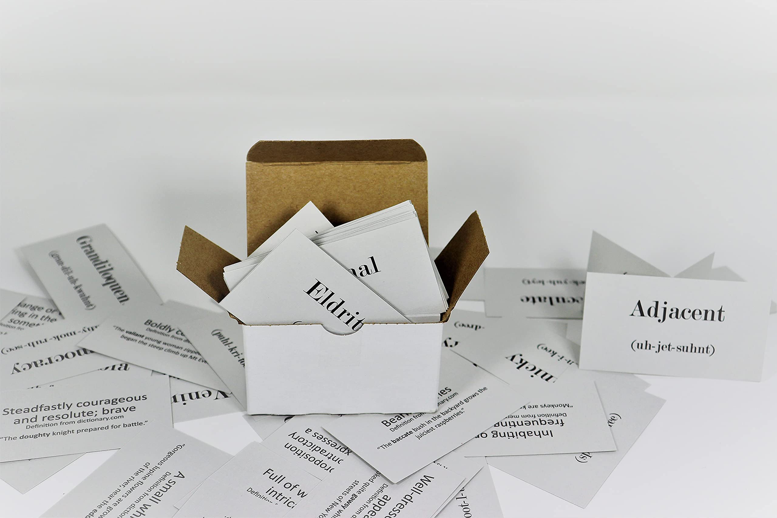 Buy 100 Word of The Day Travel Pocket Flashcards for Enhancing ...