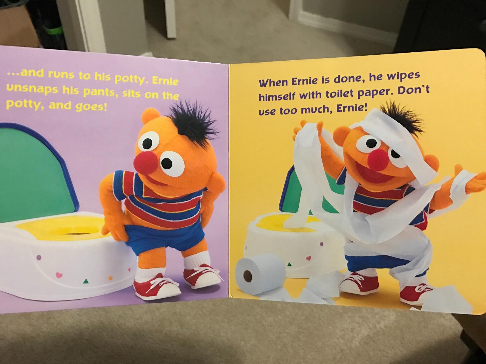 Too Big for Diapers (Sesame Street) (Too Big Board Books): Random House ...