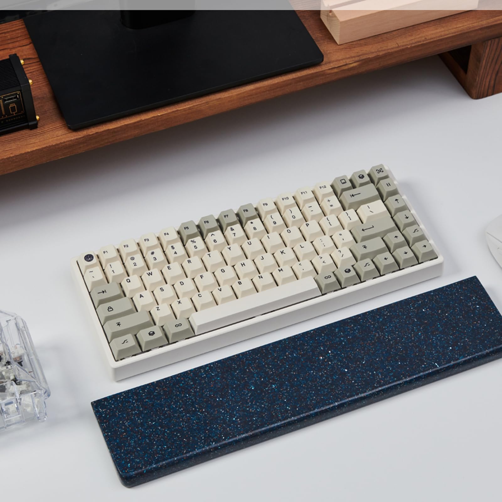 Snapklik.com : Mechanical Keyboard Wrist Rest Non-Slip Ergonomic Design ...