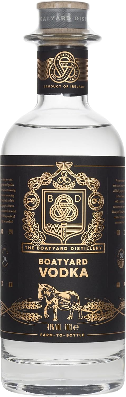Boatyard Vodka, 70 cl : Amazon.co.uk: Fashion